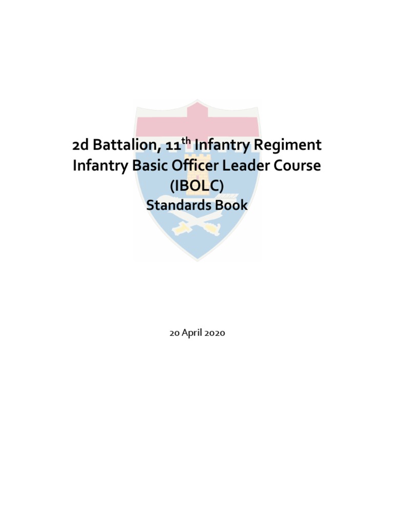 IBOLC Standards Book | Download Free PDF | Regiment | Brigade