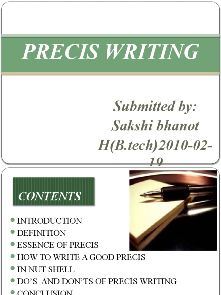 Precise Writing | PDF | Word | Verb