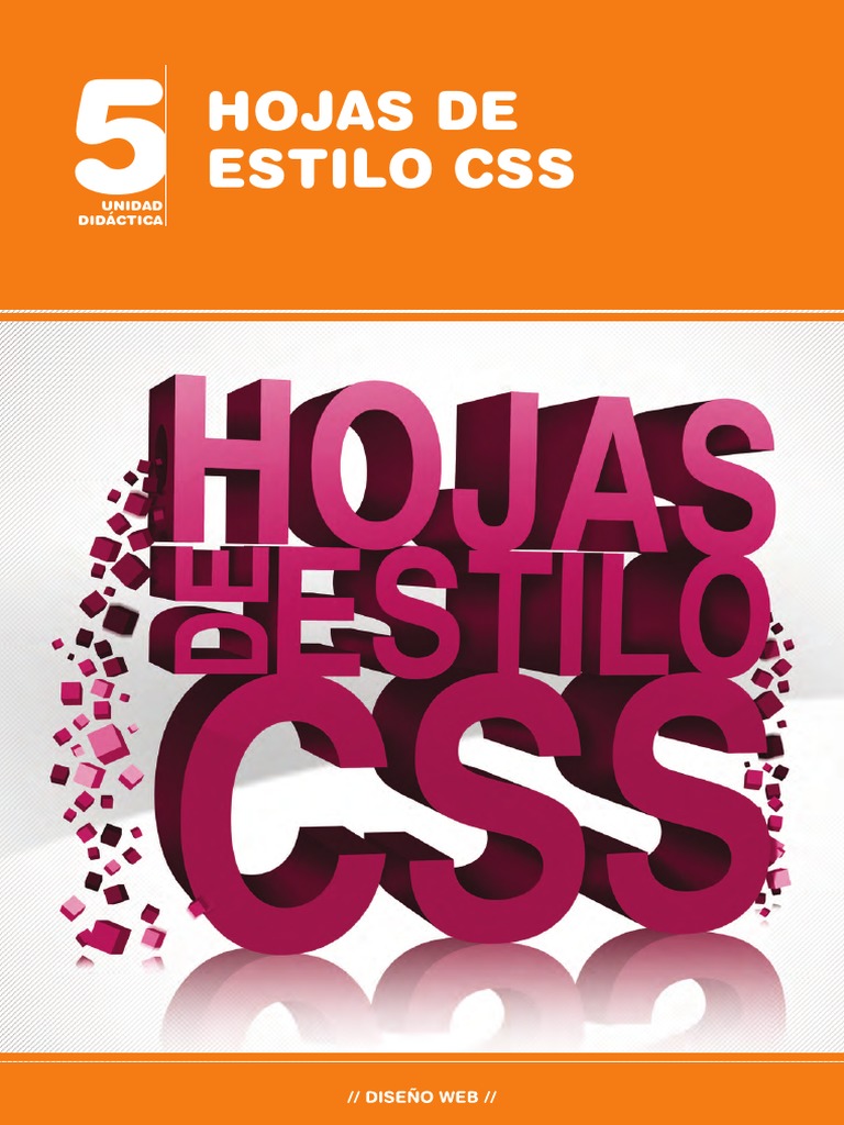 5 Hojas de Estilo CSS | PDF | HTML | Diseño web