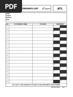 Revised TBT Format 1 | PDF | Occupational Safety And Health