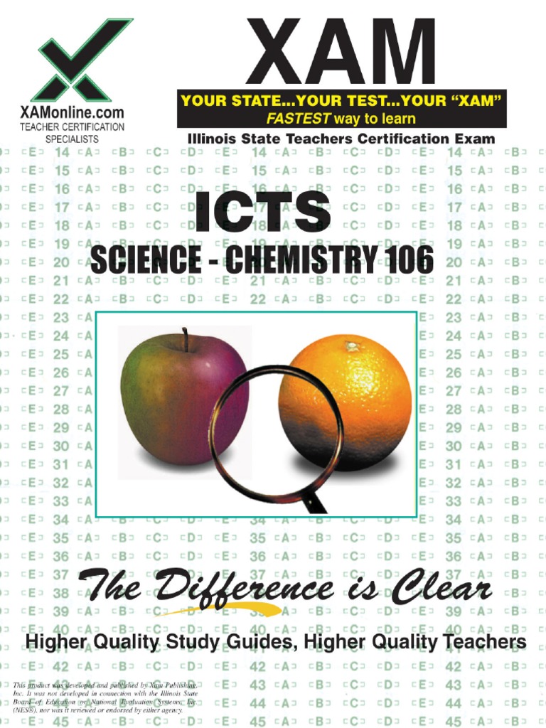 Sharon Wynne-ICTS Science-Chemistry 106 Teacher Certification Test Prep ...
