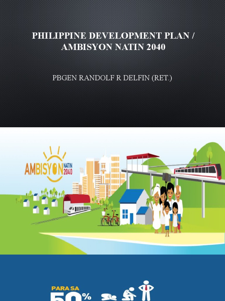 Ambisyon Natin 2040: Vision for the Philippines | PDF | Literacy ...