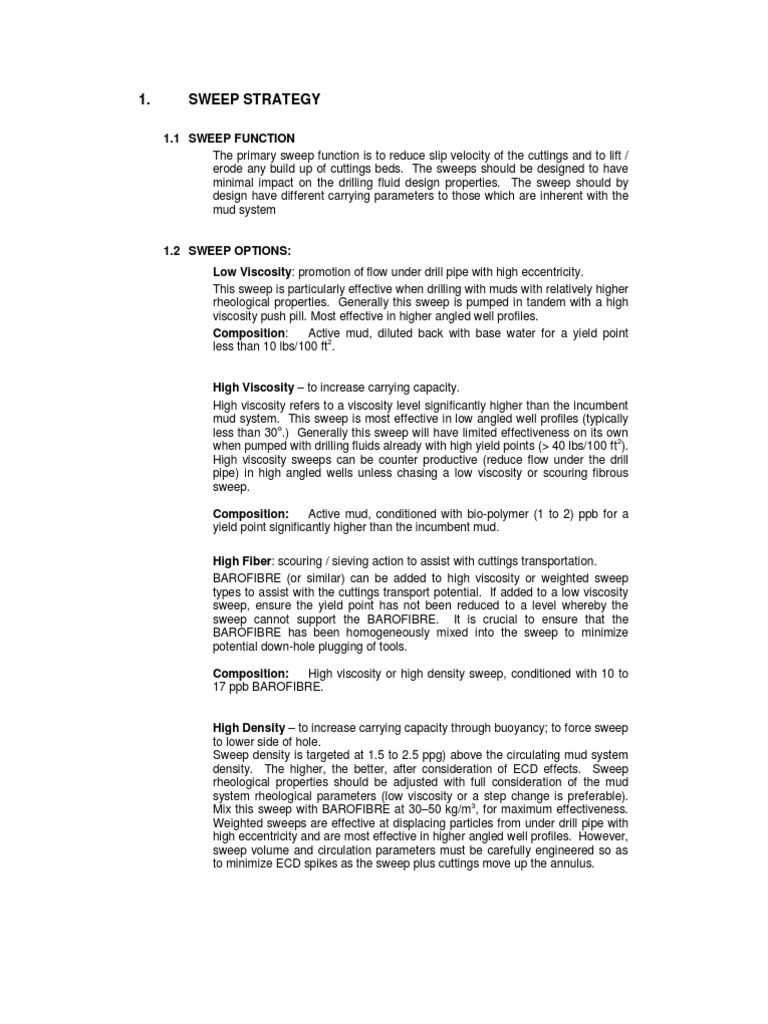 Sweep Strategy | PDF | Rheology | Viscosity