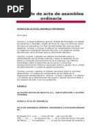 Modelo de Acta de Baja de Inventario | PDF | Inventario | Planificación de recursos empresariales