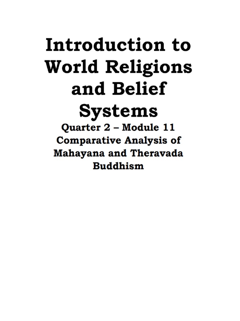 Introduction To World Religion and Belief System Week 11 Q2 | PDF