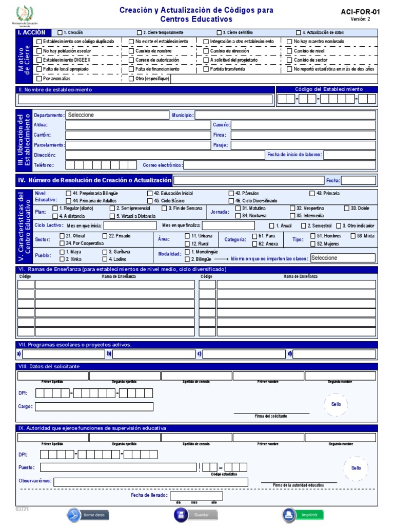 Aci-For-01 V2 | PDF