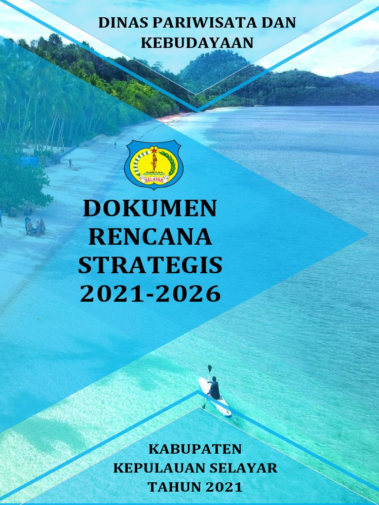 Dokumen Renstra Disparbud Ta. 2021-2026 (Fix) | PDF