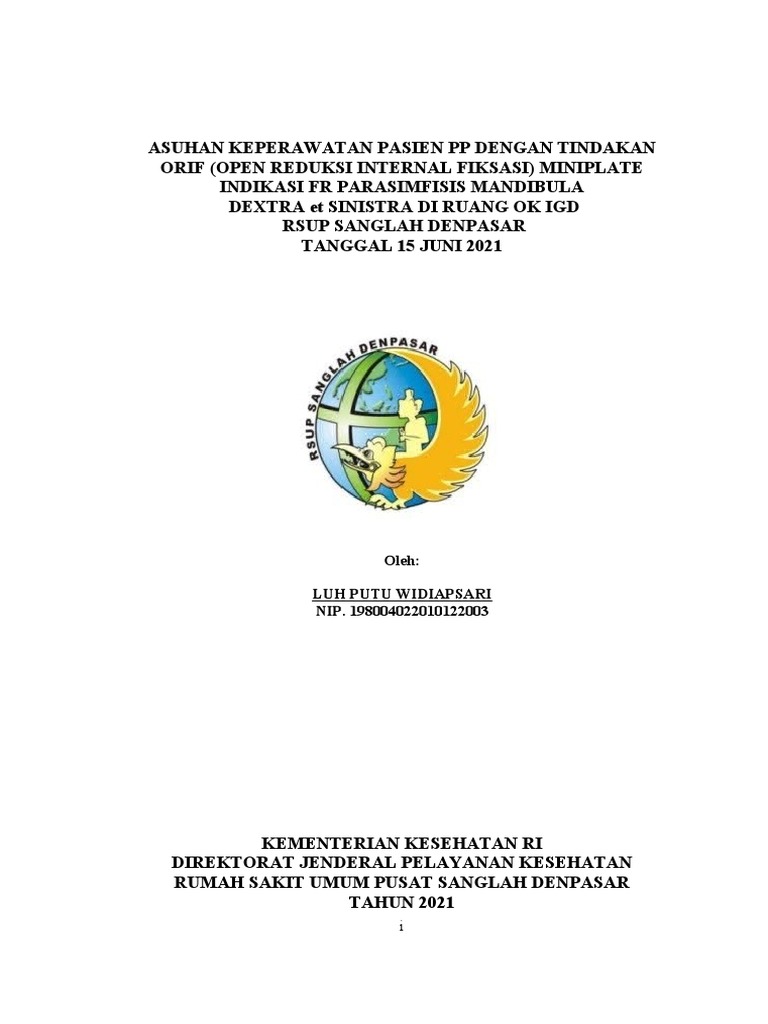 Makalah Orif Mini Plate | PDF