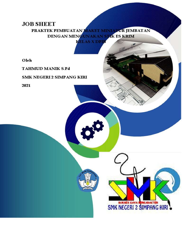 Job Sheet Praktek Pembuatan Maket Jembatan | PDF