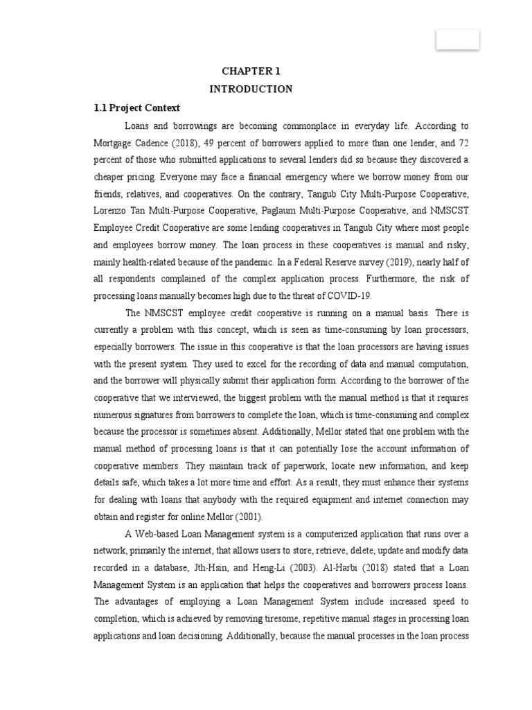 Final Web-Based Loan Management System | PDF | Loans | Web Application