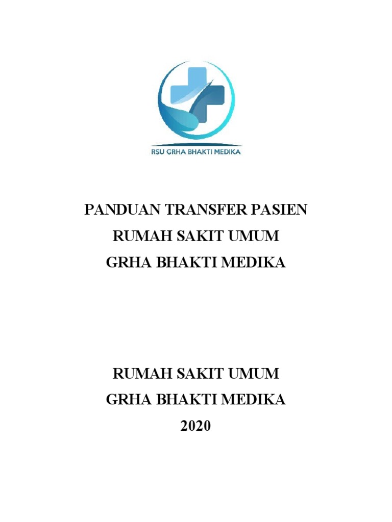 Panduan Transfer Pasien | PDF