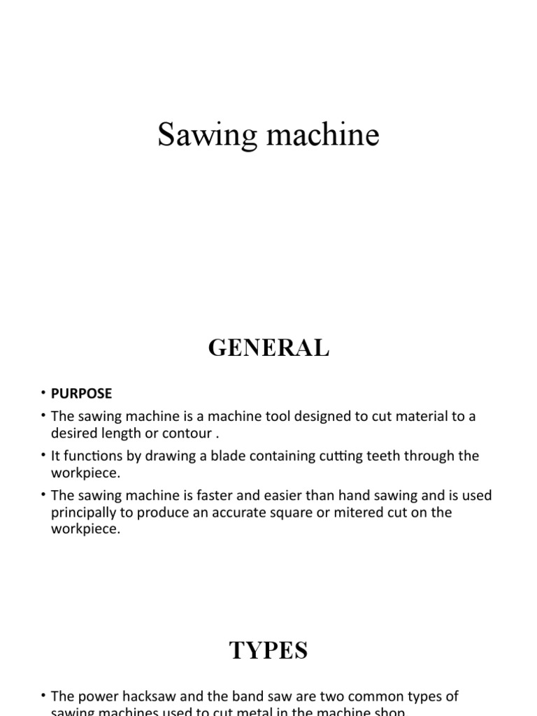 Sawing Machine | PDF | Belt (Mechanical) | Manufactured Goods