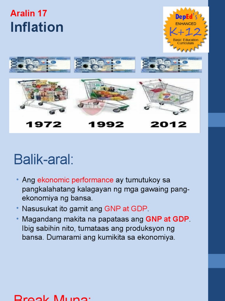 Aralin 17 Inflation | PDF