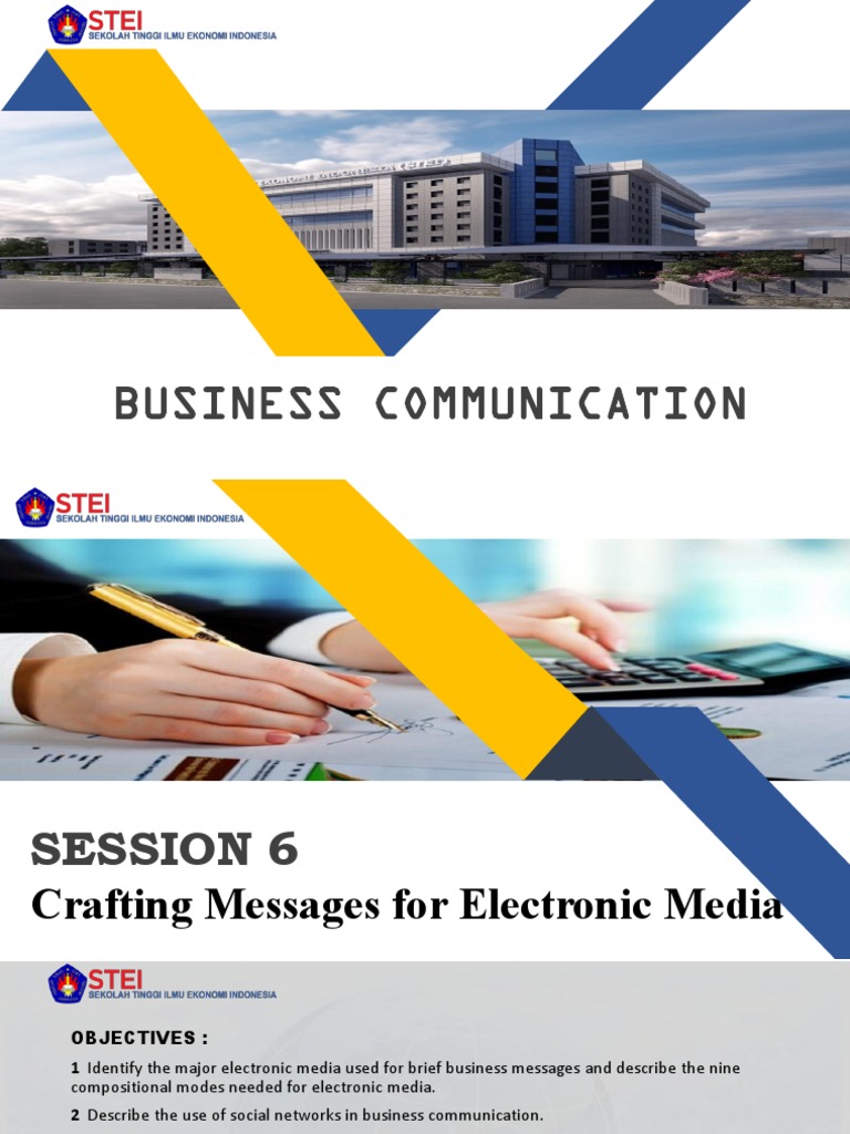 BC CHP 6 - Crafting Messages For Electronic Media - Eng | PDF | Popular ...