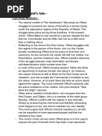 Exam Prep Worksheet - Handmaids Tale | PDF