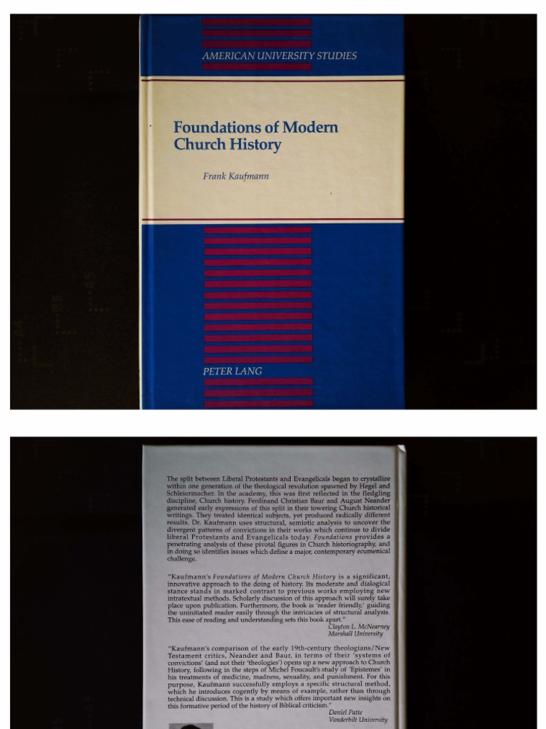 Foundations of Modern Church History | PDF | Protestantism | Religious ...
