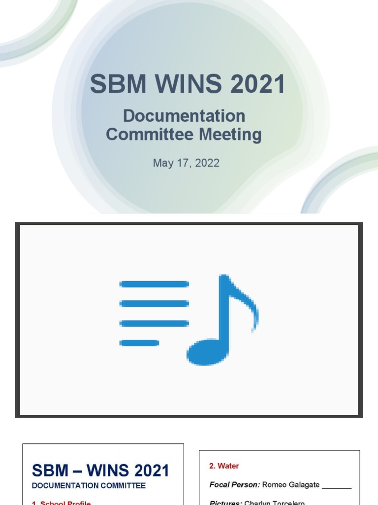 SBM WINS 2021 - Documentations | PDF | Business