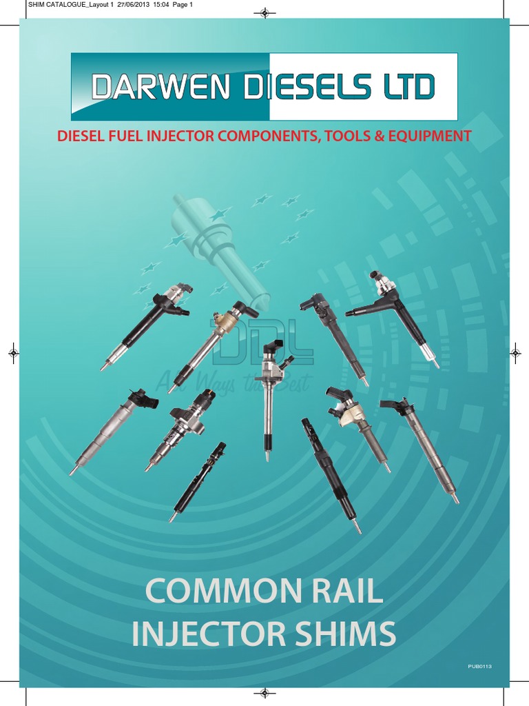 Shim Catalogue To Print | PDF | Vehicle Technology | Machines