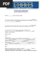 Ugovor o Radu-Sa Direktorom | PDF