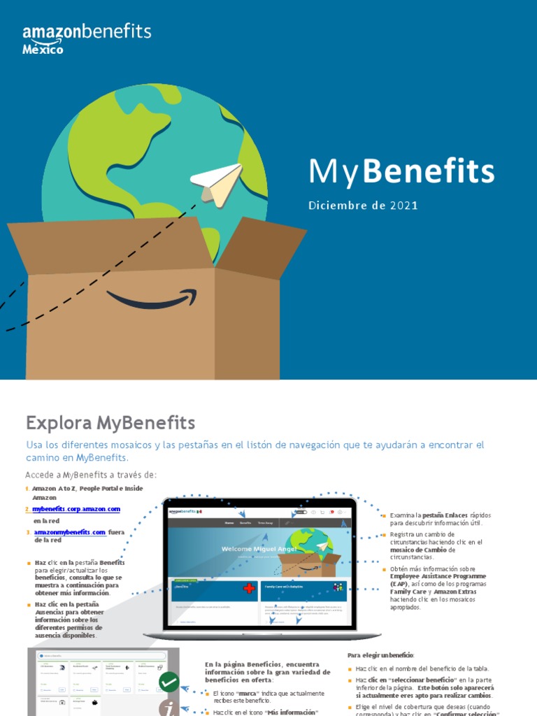 Amazon Benefit Magazine MEX ES | PDF | Aplicación movil | Salario
