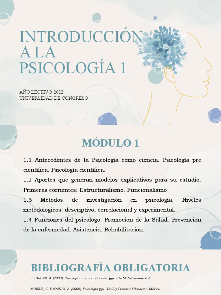 Funciones Del Psi | PDF | Sicología | Enfermedades y trastornos