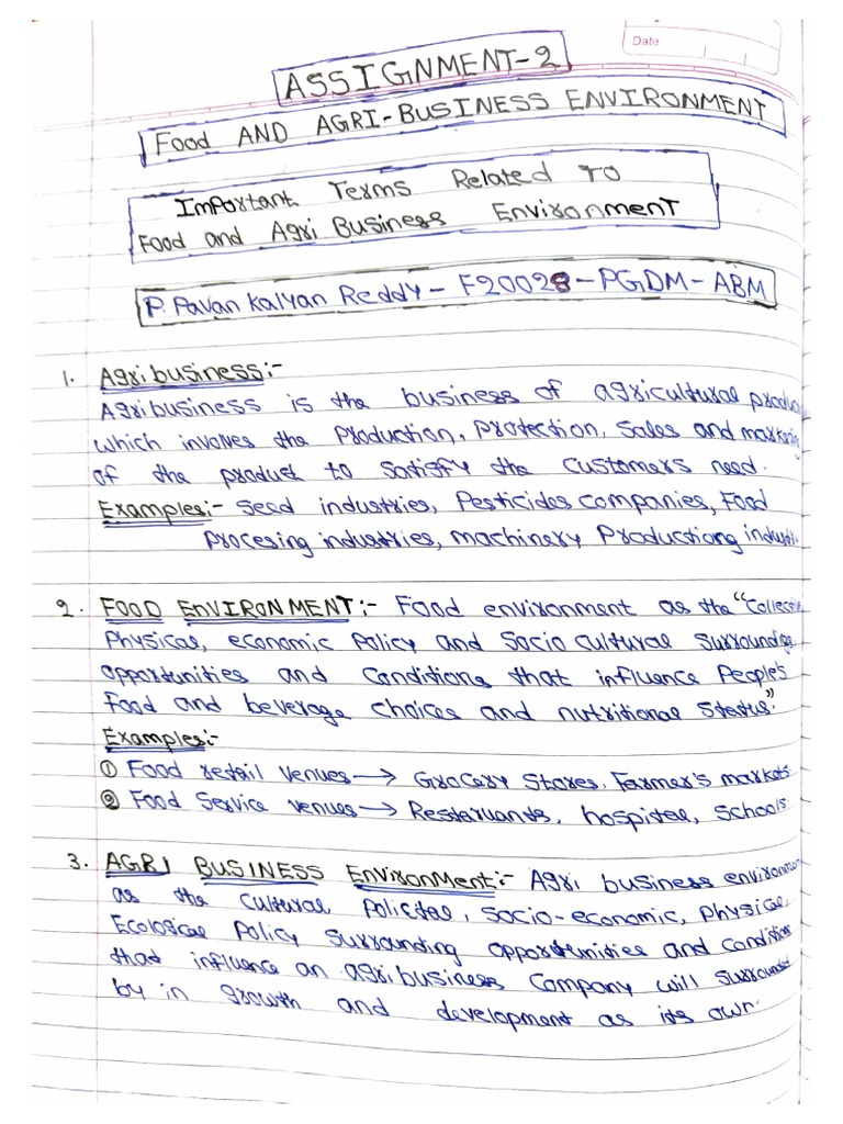 FABE Assignment - Pavan.in | PDF