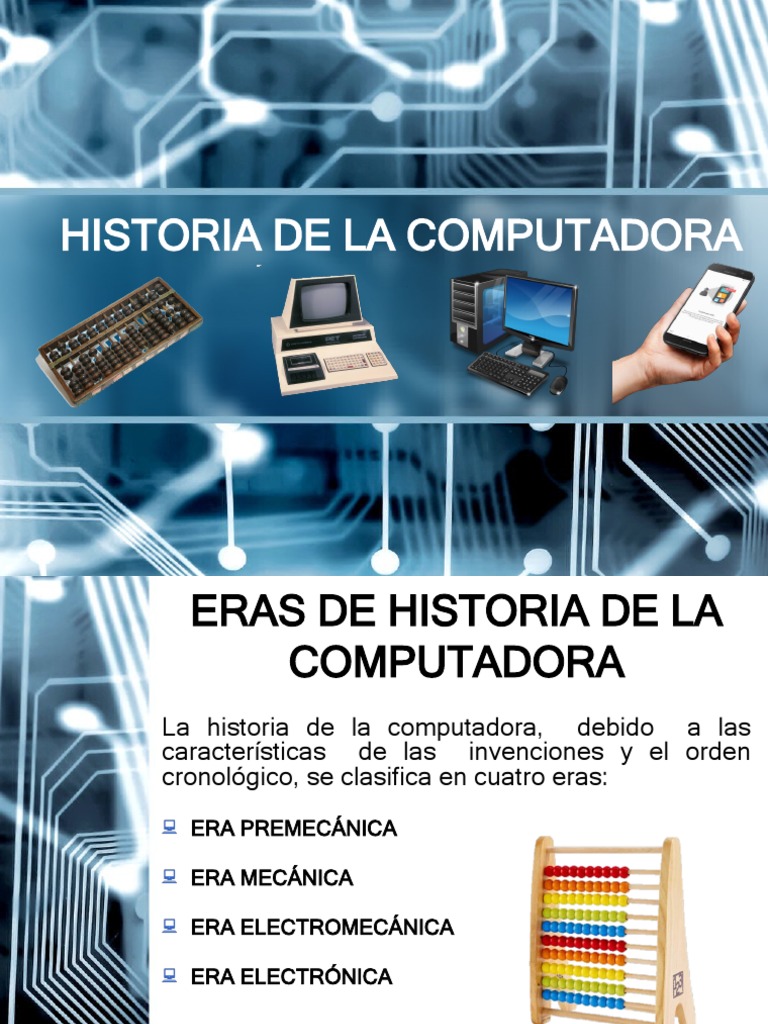 Historia de La Computadora | PDF | Ciencias de la Computación | Informática