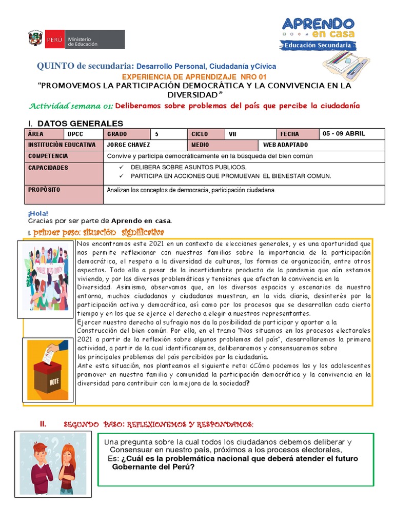 DPCC Quinto | PDF | Democracia | Ideologías políticas