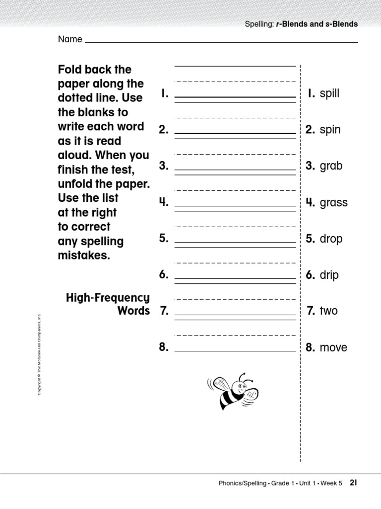 Phonics Unit 1 Week 5 | PDF | Phonics | Learning To Read