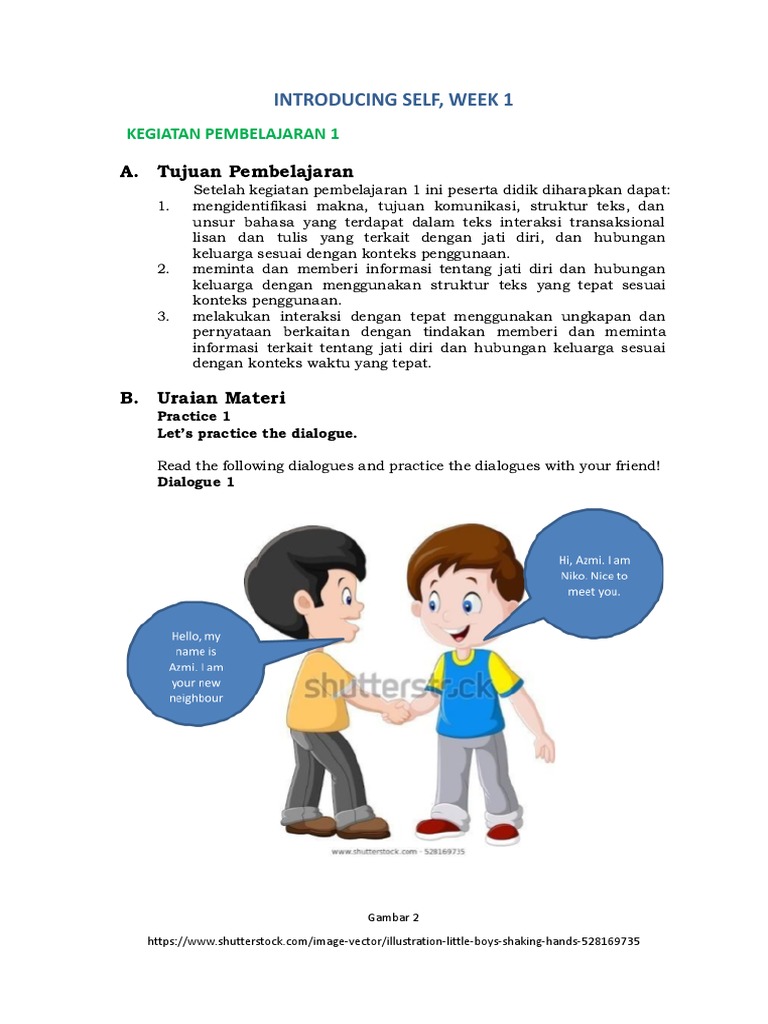 Introducing Self Week 1 | PDF