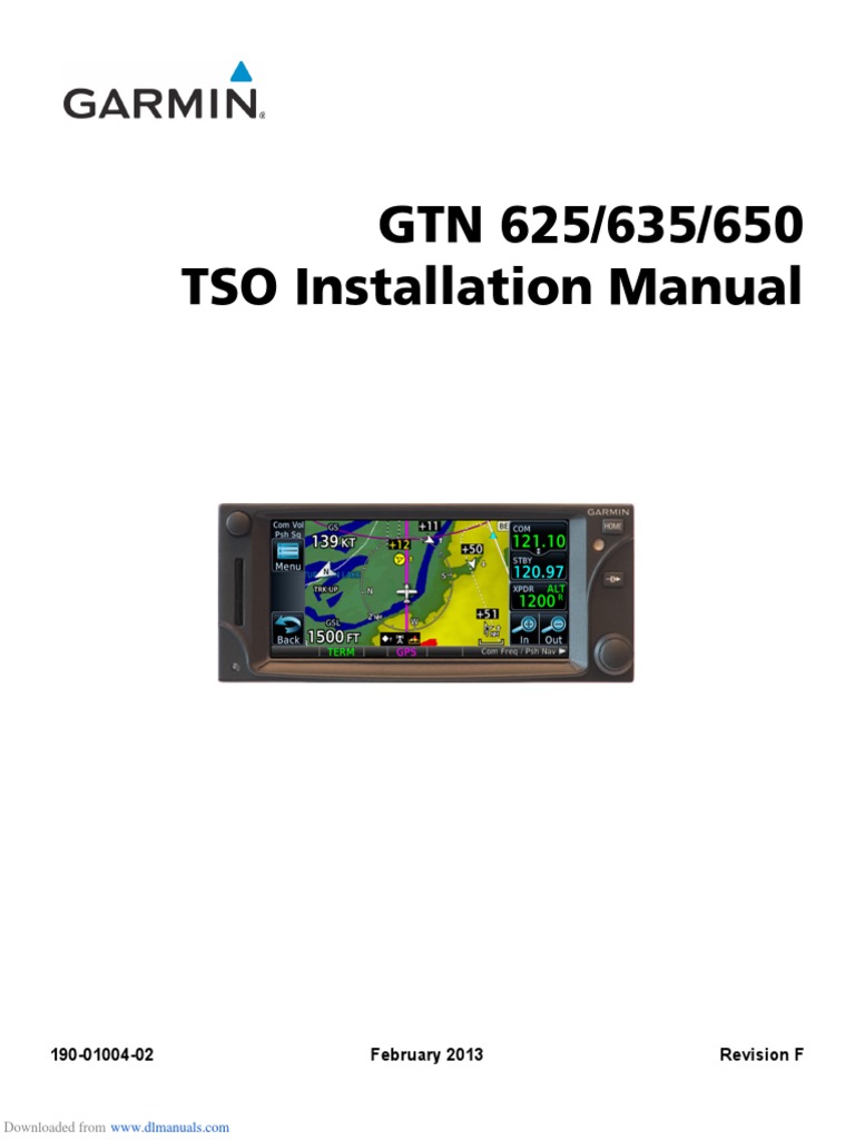 Garmin GTN 625 Installation Manual | PDF | Electrical Connector ...