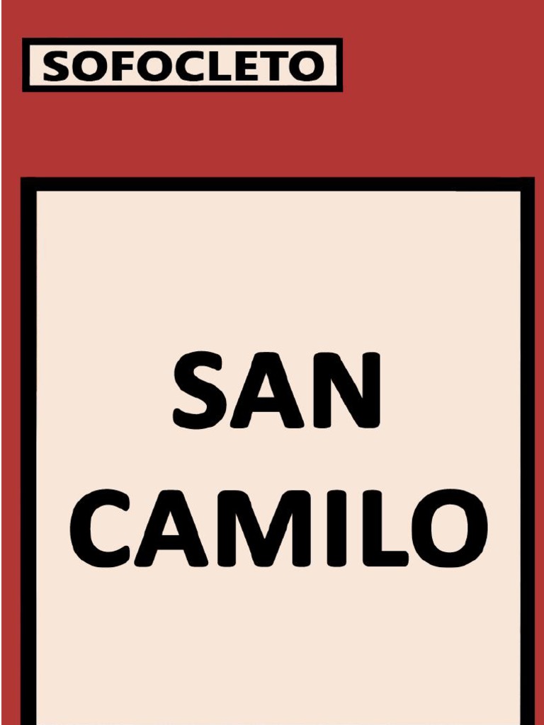 Sofocleto - San Camilo | PDF | Perú | Dormir