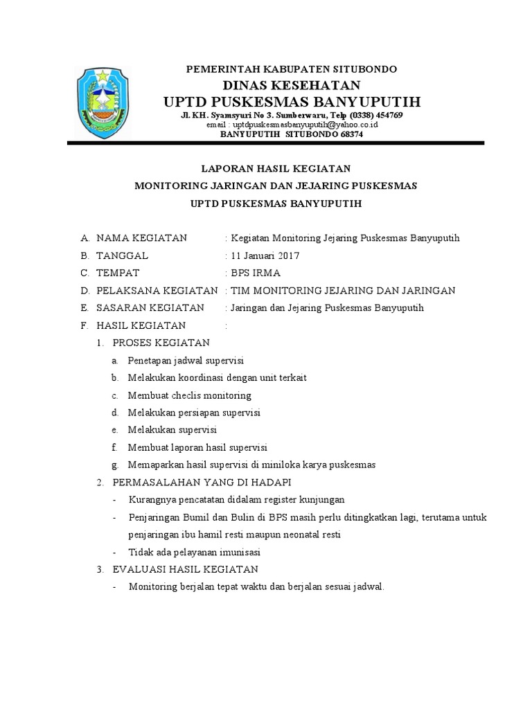 LHK Monitoring | PDF
