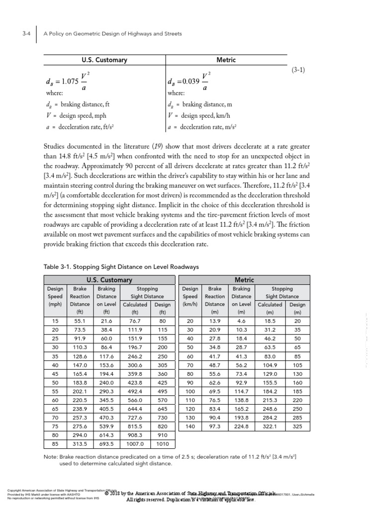 AASHTO A Policy On Geometric Design of Highways and Streets 2018, 7th ...