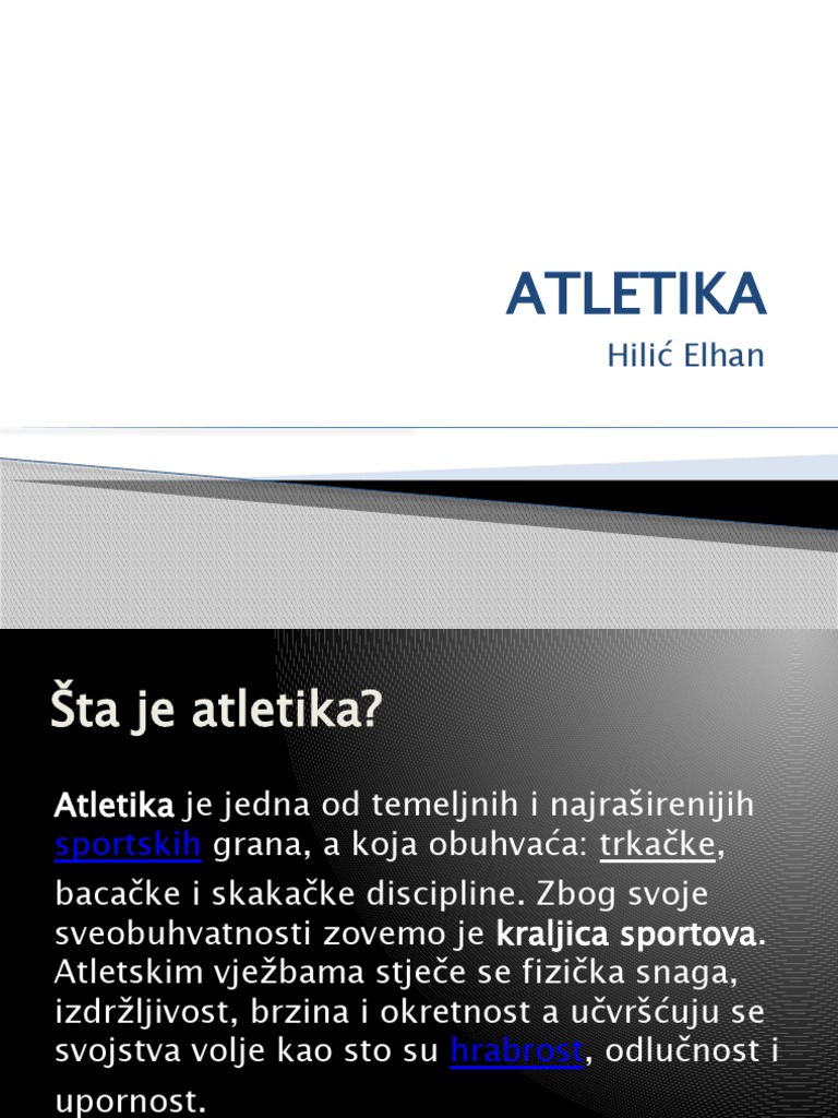 ATLETIKA | PDF