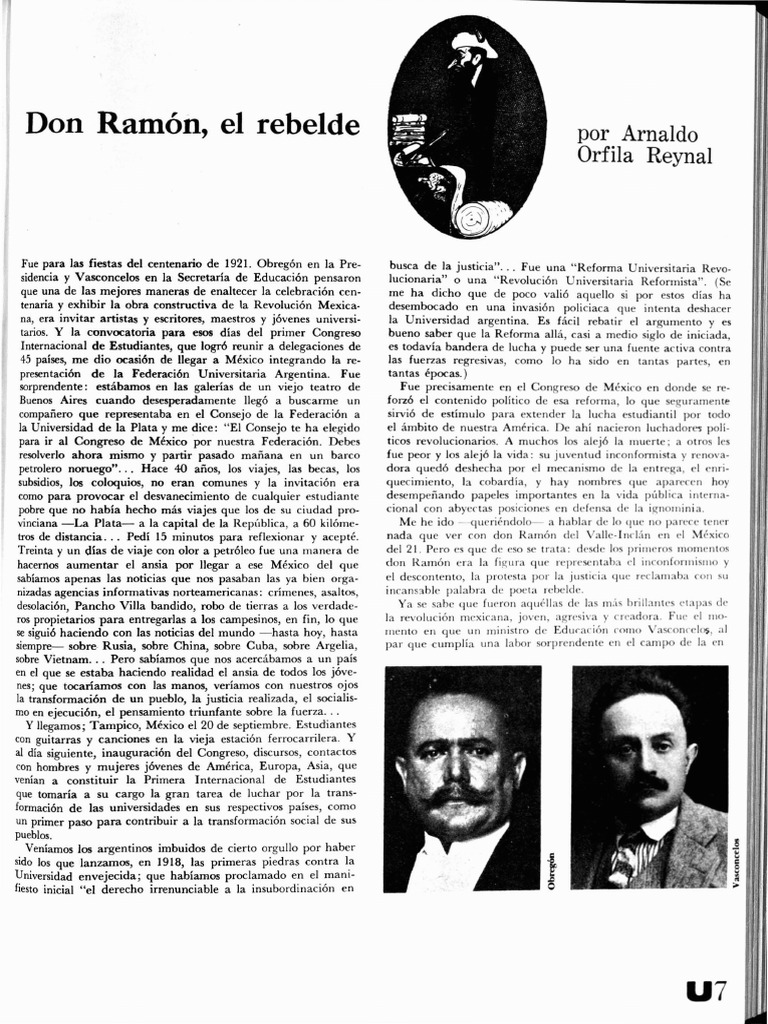 Don Ramón, El Rebelde | PDF | México | Madrid