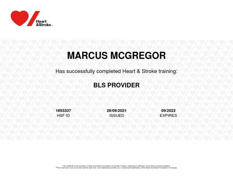 Bls Certification | PDF
