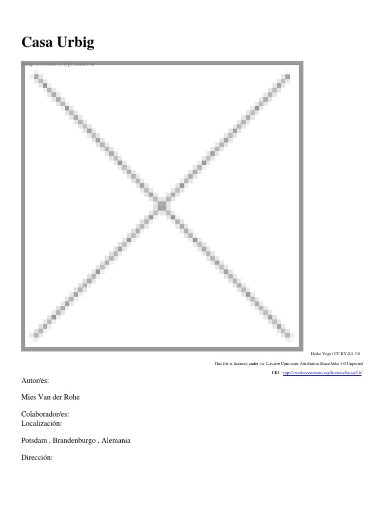 Casa Urbig | PDF