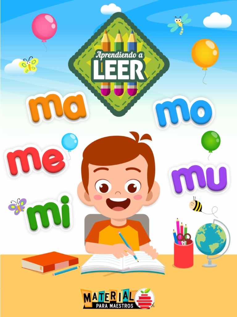 Aprendiendo A Leer 02 Ma Me Mi Mo Mu. | PDF