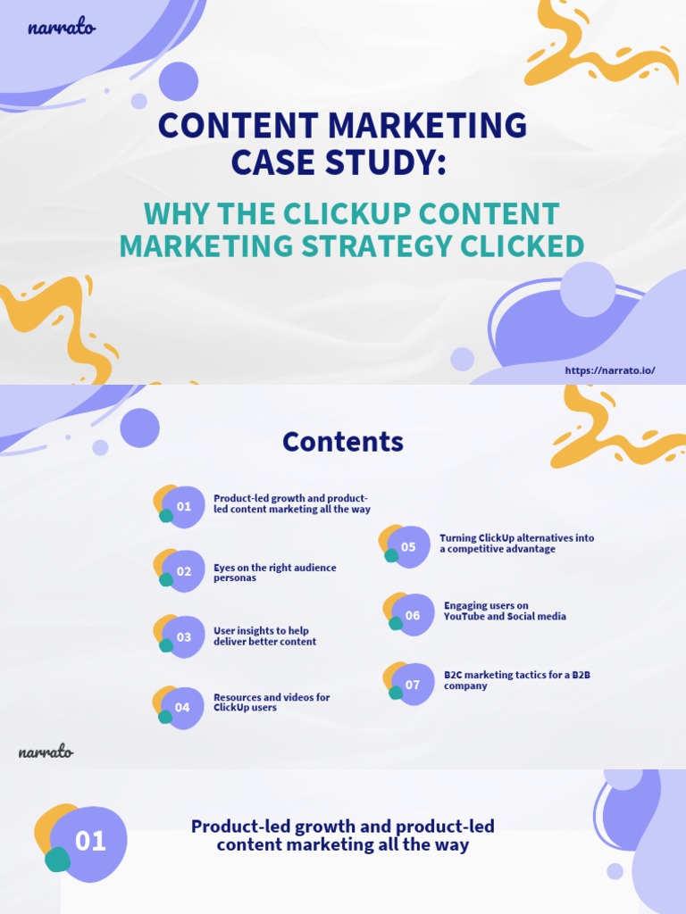 ClickUp's Successful Content Strategy | PDF | Marketing | You Tube