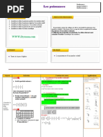 Exercices d'équations 1AC corrigés | PDF