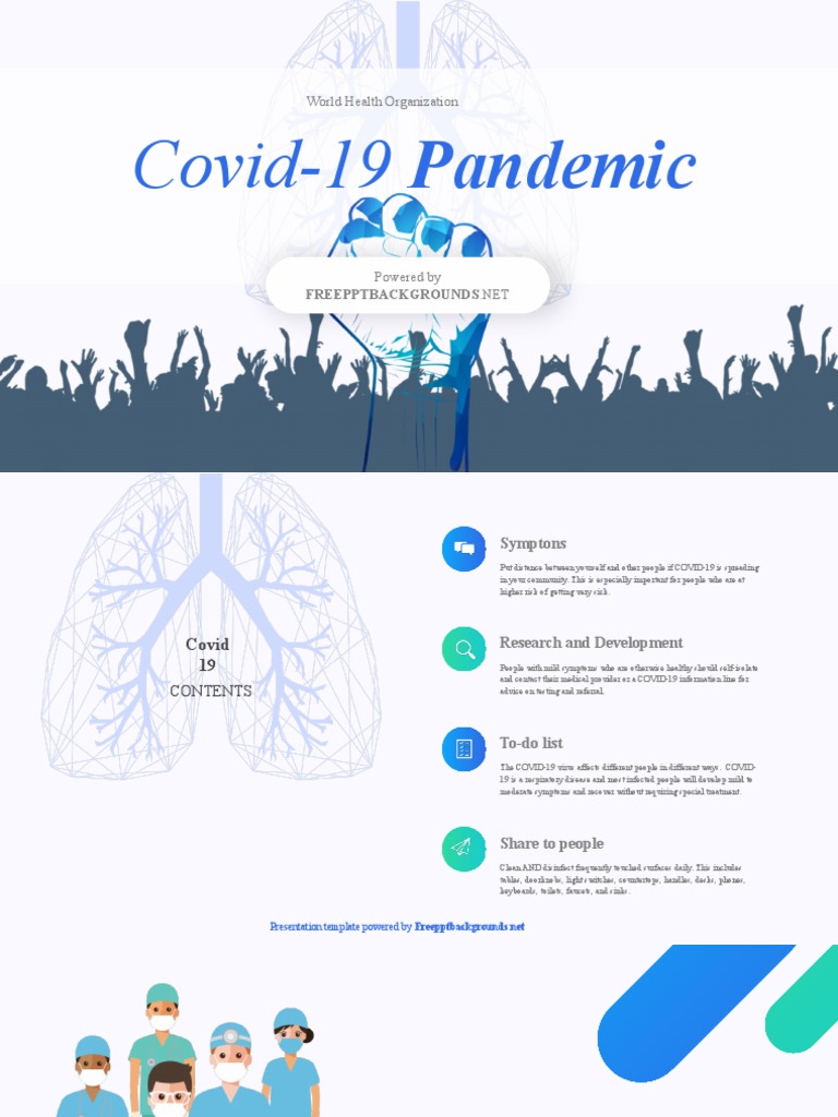 Coronavirus Pandemic Powerpoint Template | PDF | Pandemic | Medicine