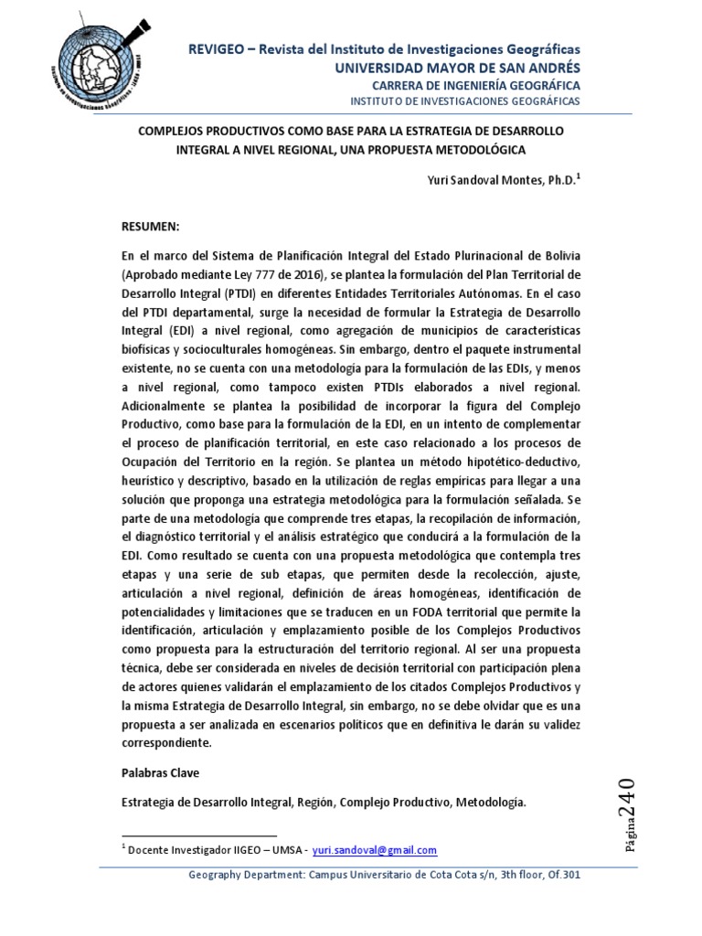 11-Texto Del Artículo-114-1-10-20200511 | PDF | Planificación | Población 11-Texto Del Artículo-114-1-10-20200511 | PDF | Planificación | Población