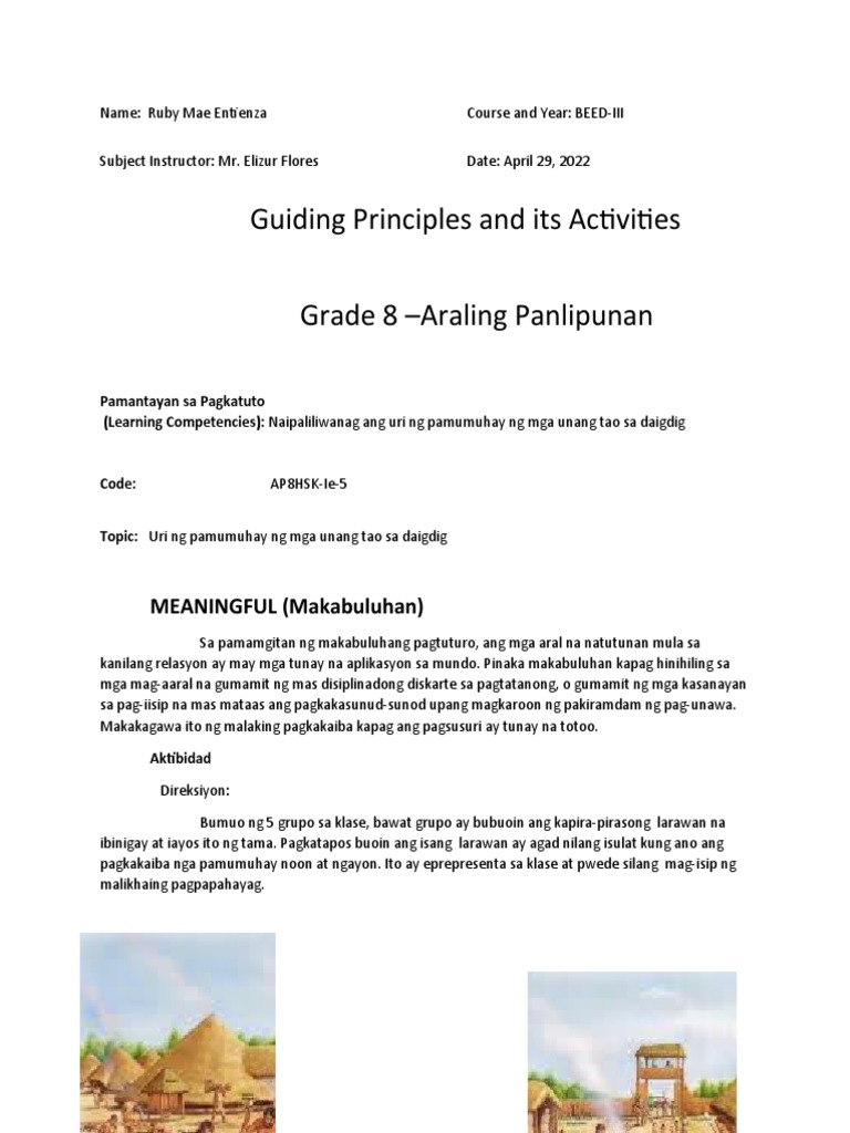 SSC 2-Guiding Principles and Its Activities | PDF