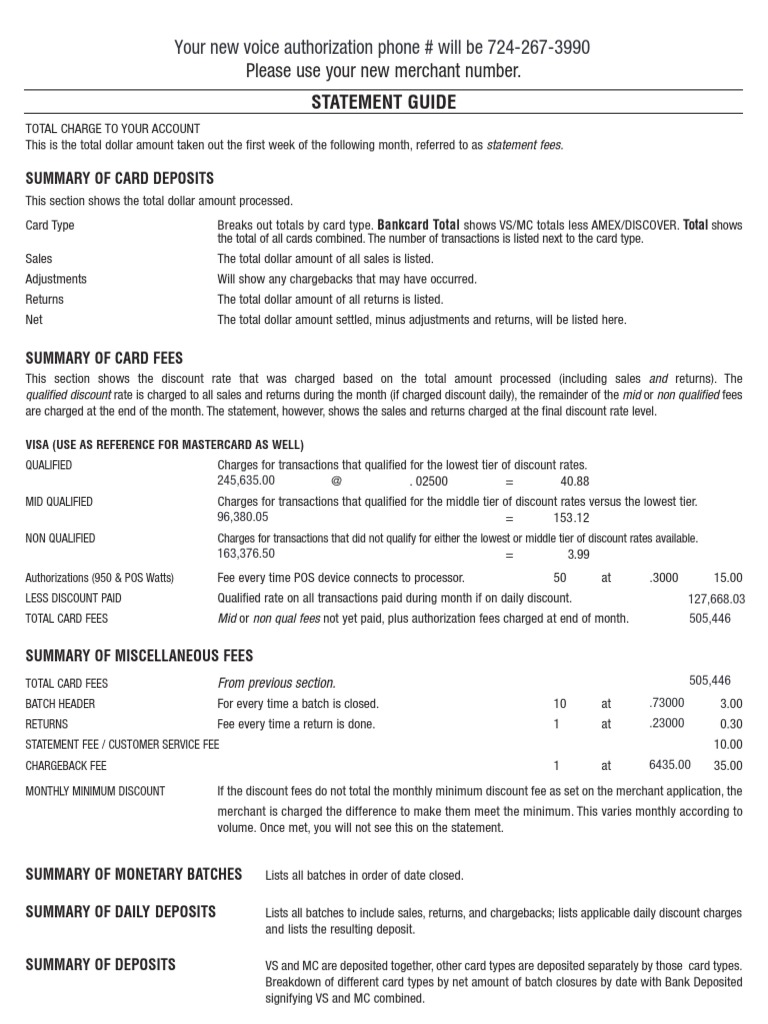 2022 Merchant Statements | PDF | Visa Inc. | American Express