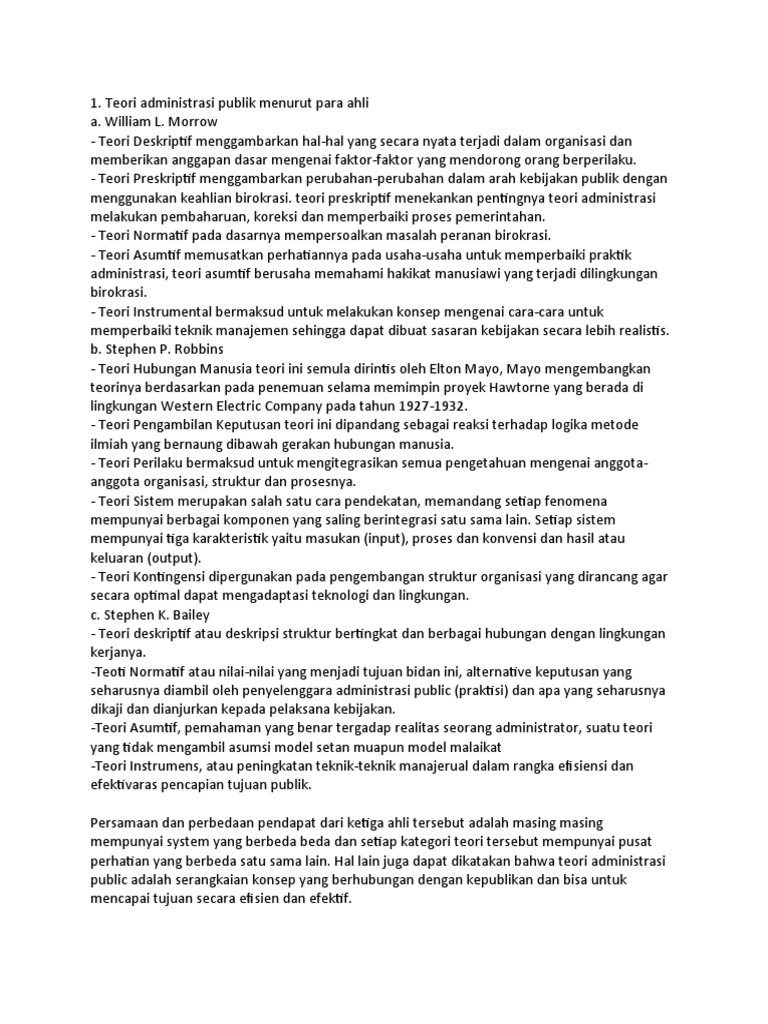 Diskusi 6 Pengantar Ilmu Administrasi Negara | PDF