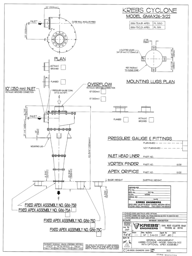 Krebs Model gMAX26-3122 | PDF