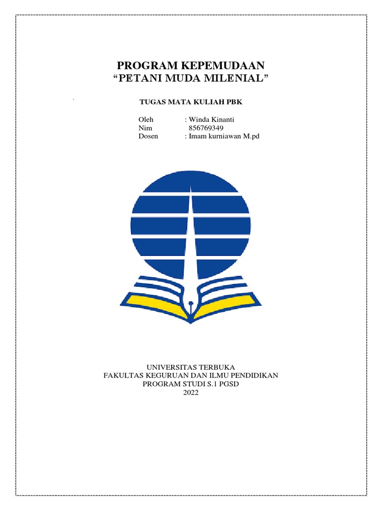 PROGRAM KEPEMUDAAN-dikonversi | PDF