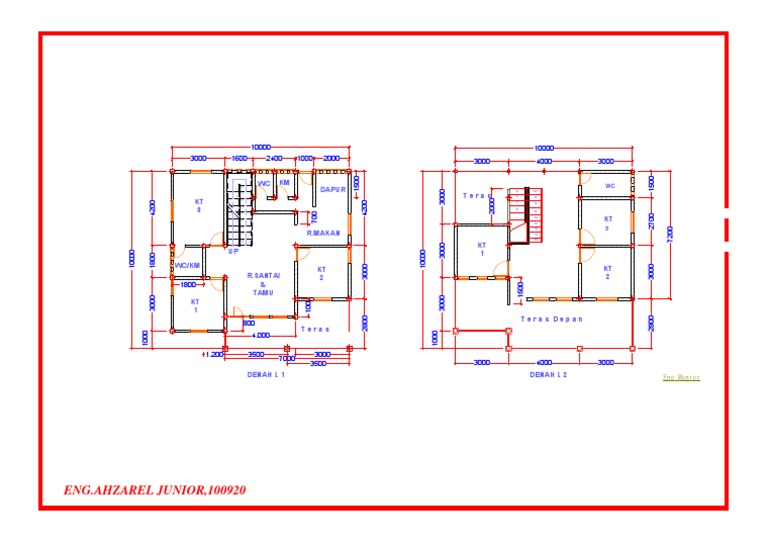 Denah L1.L2 | PDF