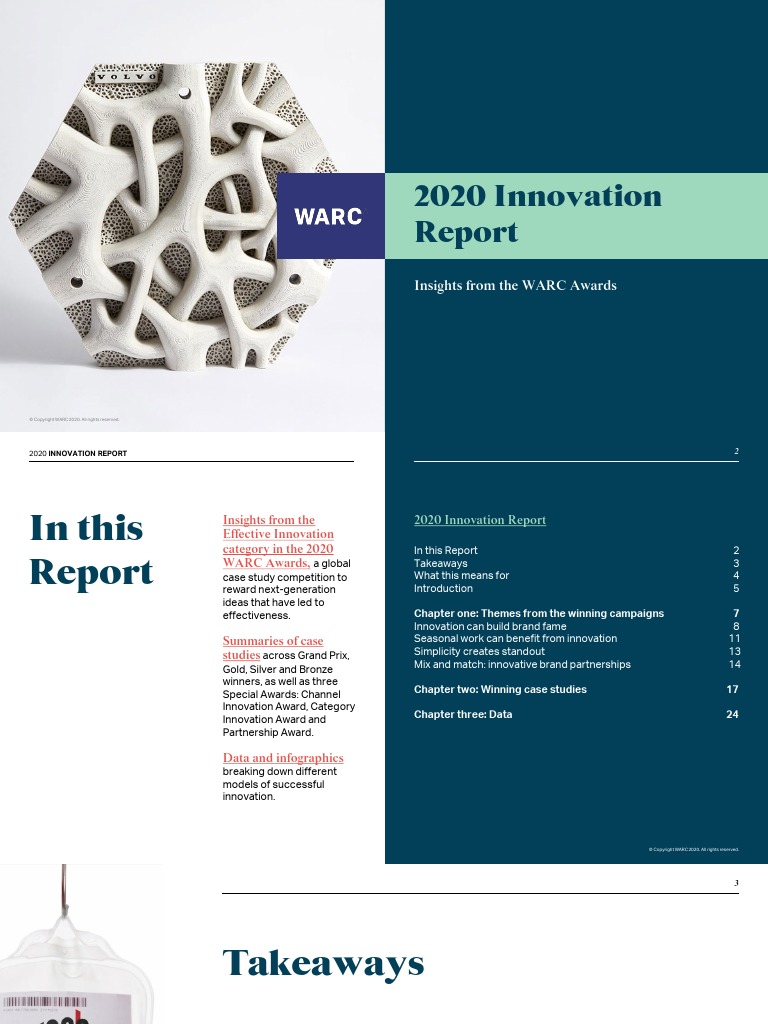 2020 Innovation Report Insights | PDF | Brand | Innovation